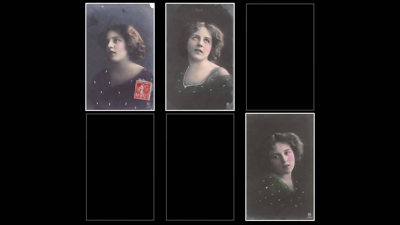 Rotophot Series - Woman with Floral Bonnet